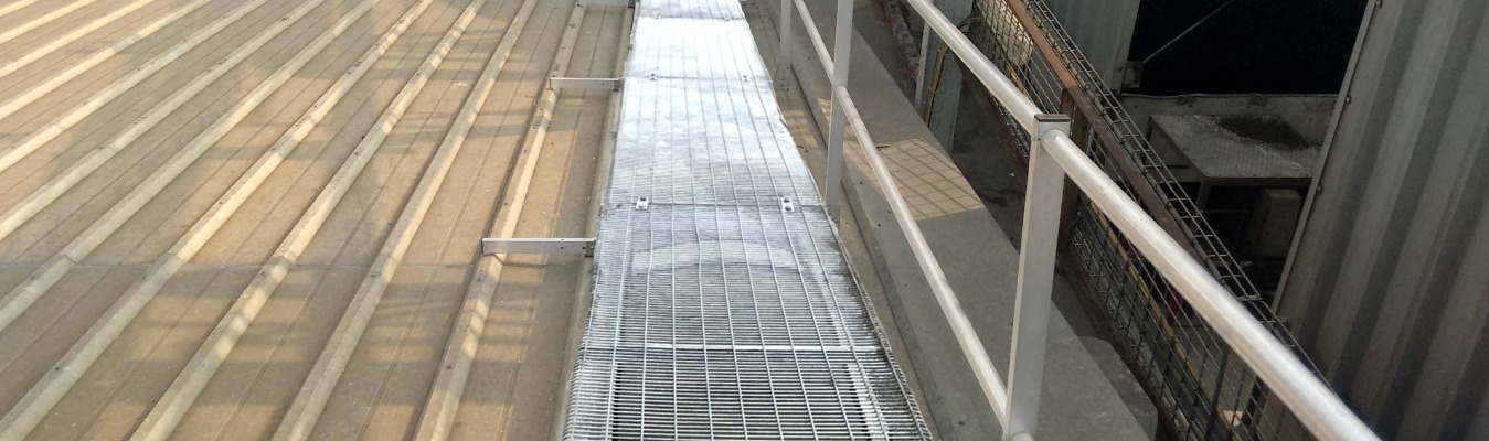 TSAF Skylight Mesh System - Fall Protection for Skylights